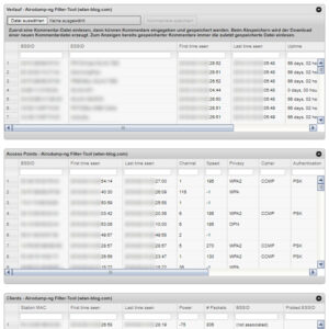 Airodump-ng Filter-Tool - wlan-blog.com